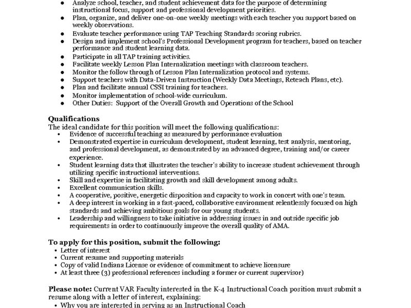 IC Job Posting - United Schools of Indianapolis